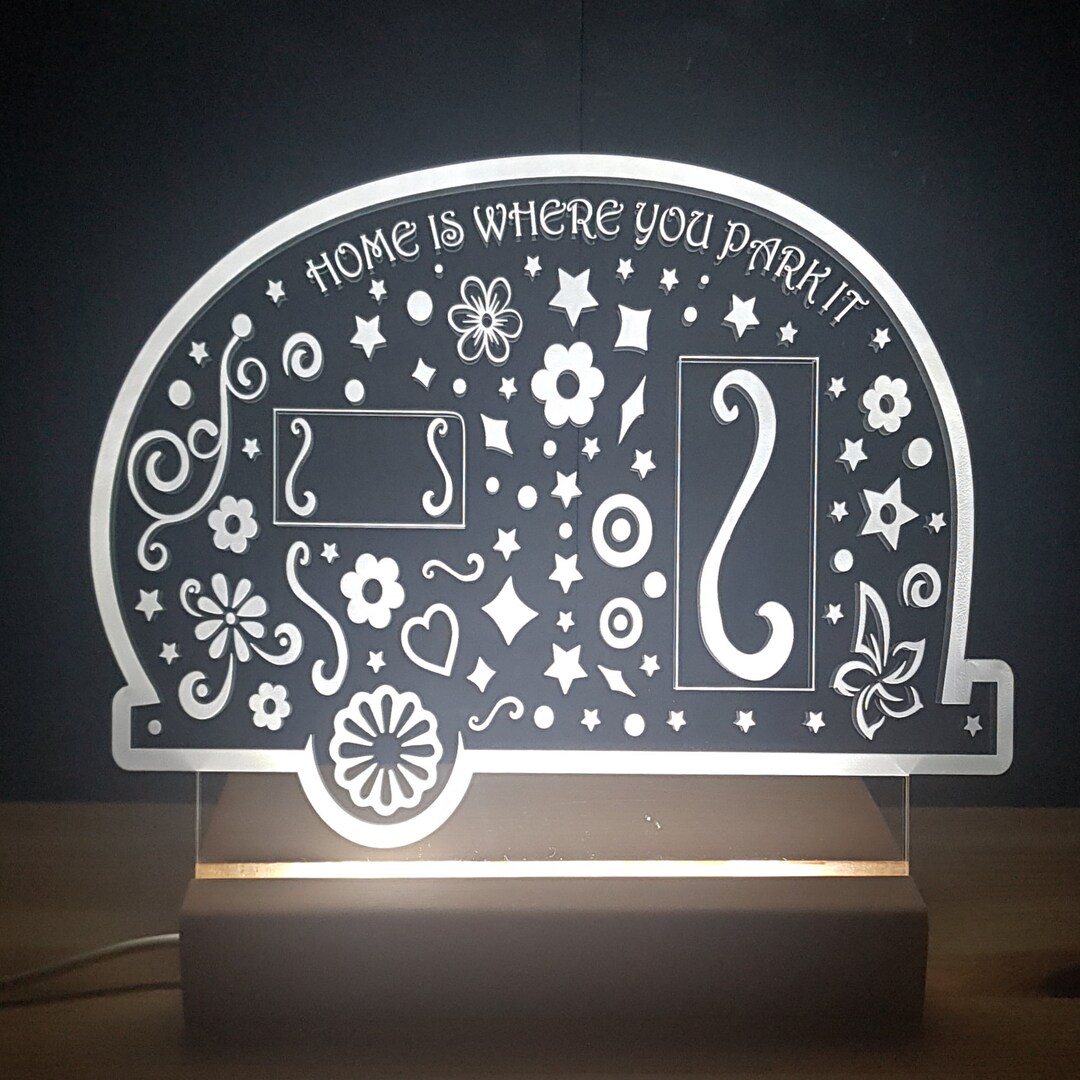 Caravan Led Light, Caravan Light, Colour Changing Led, Personalised ...
