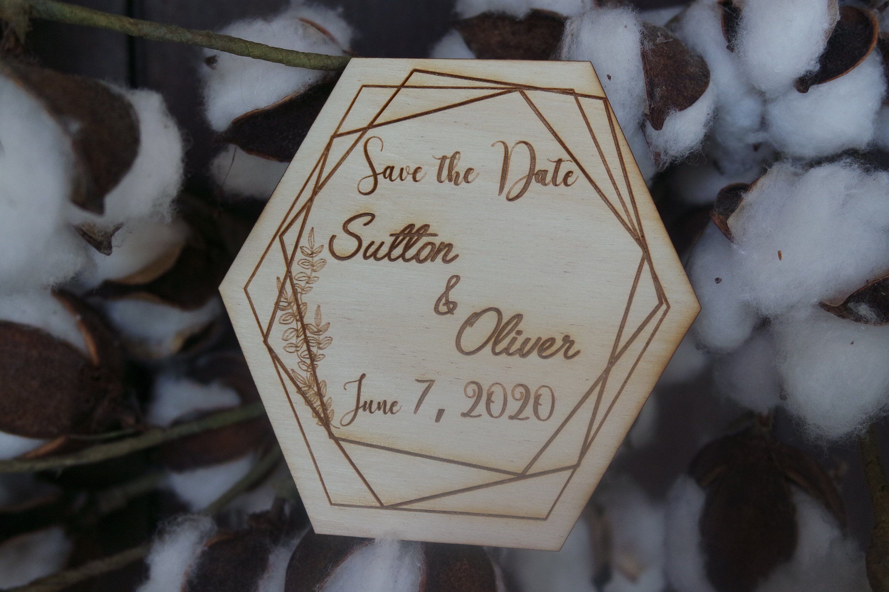 Save the Date Coaster Wedding Rustic and Reusable Functional | Etsy