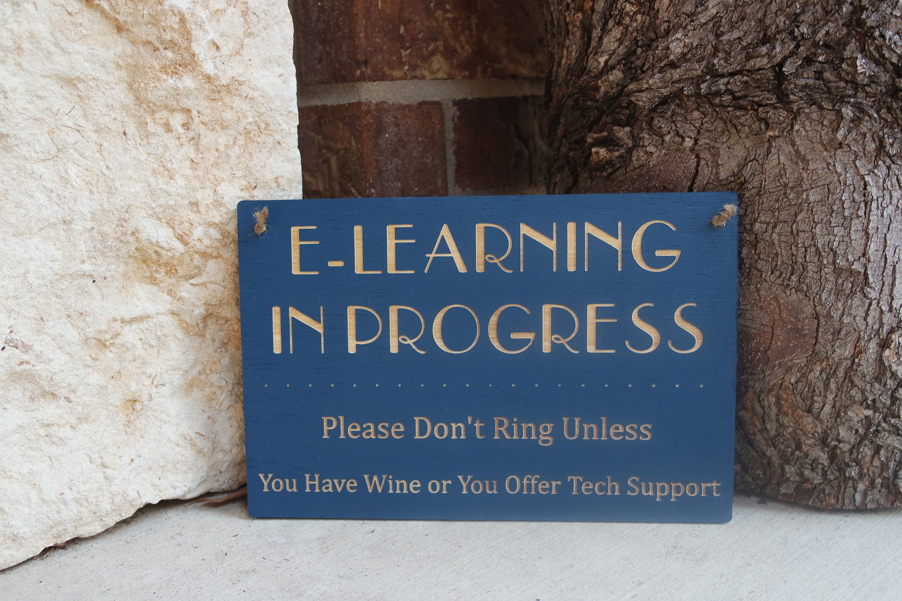 E-Learning in Progress Homeschool Wine Tech Support | Etsy