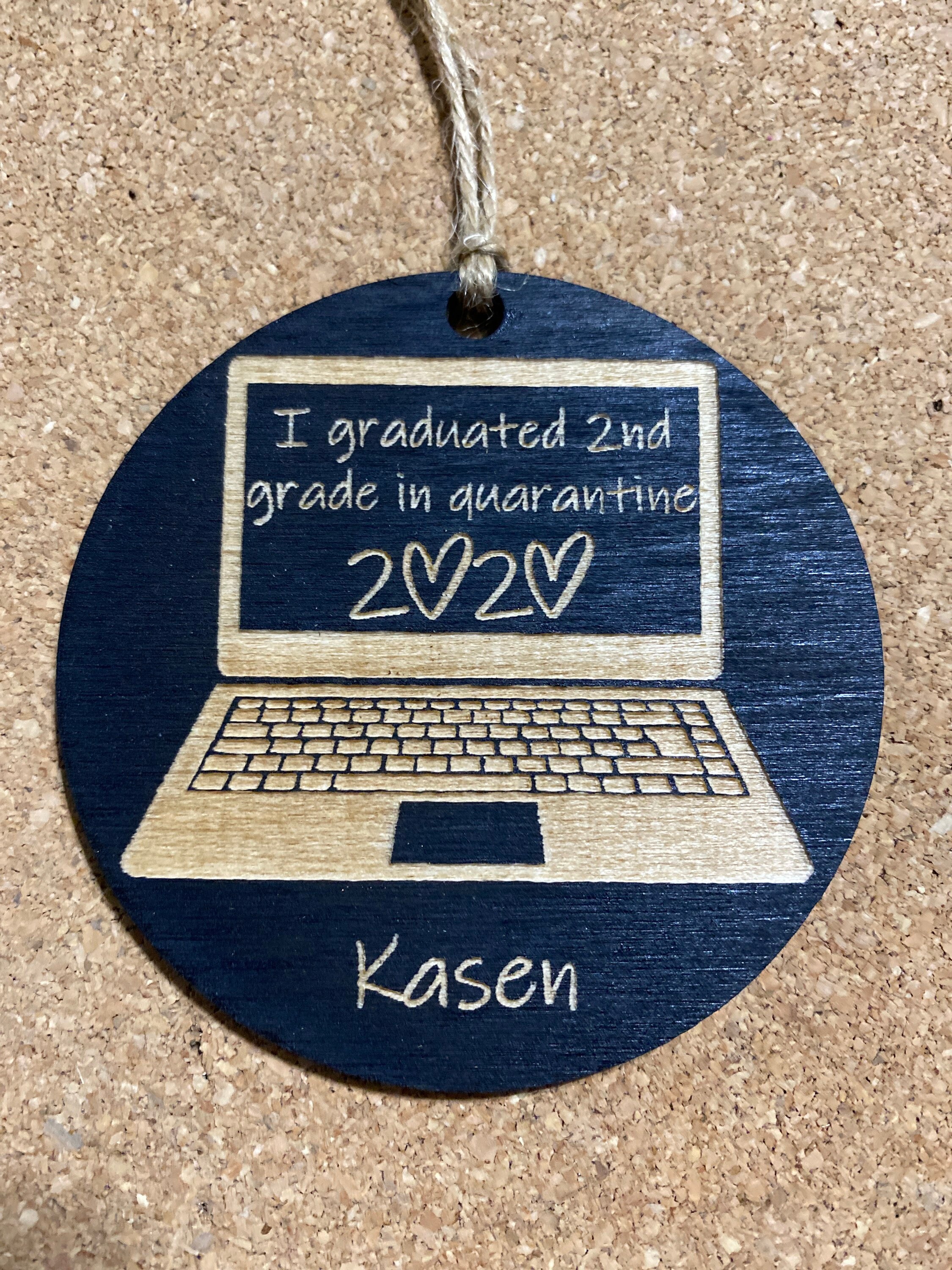 Me gradué de 5to grado en cuarentena / Graduado escolar / | Etsy España