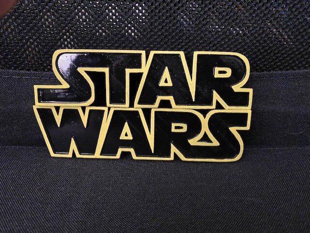 Star Wars Movie Logo Replica Sign 2 Pieces - Etsy