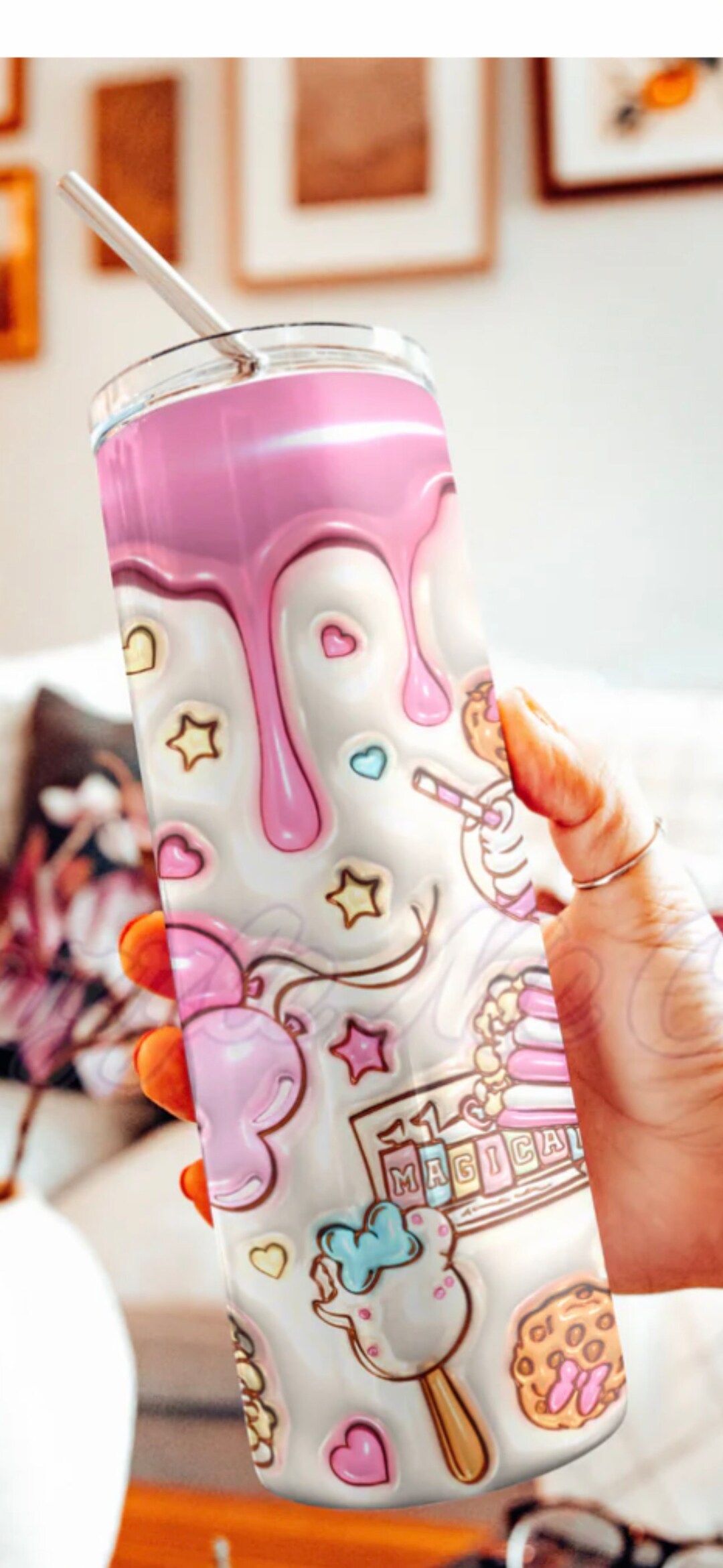 3D Inflated Park Snacks 20oz Tumbler - Etsy