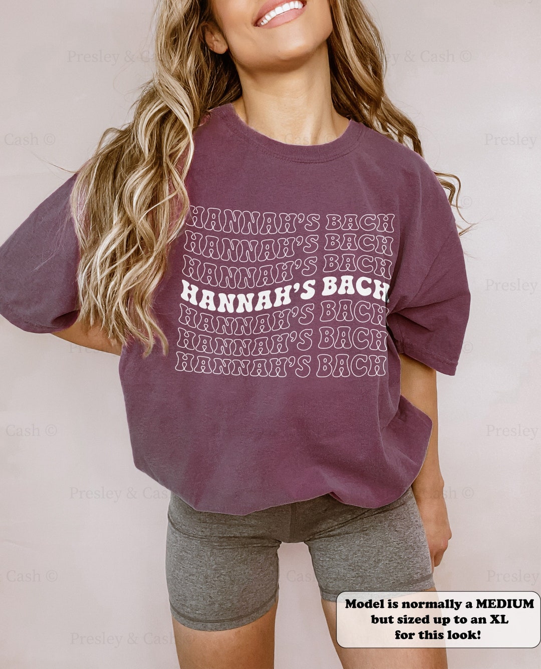 Retro Bachelorette Shirt Trendy Bach Shirts Custom Groovy Text Preppy ...