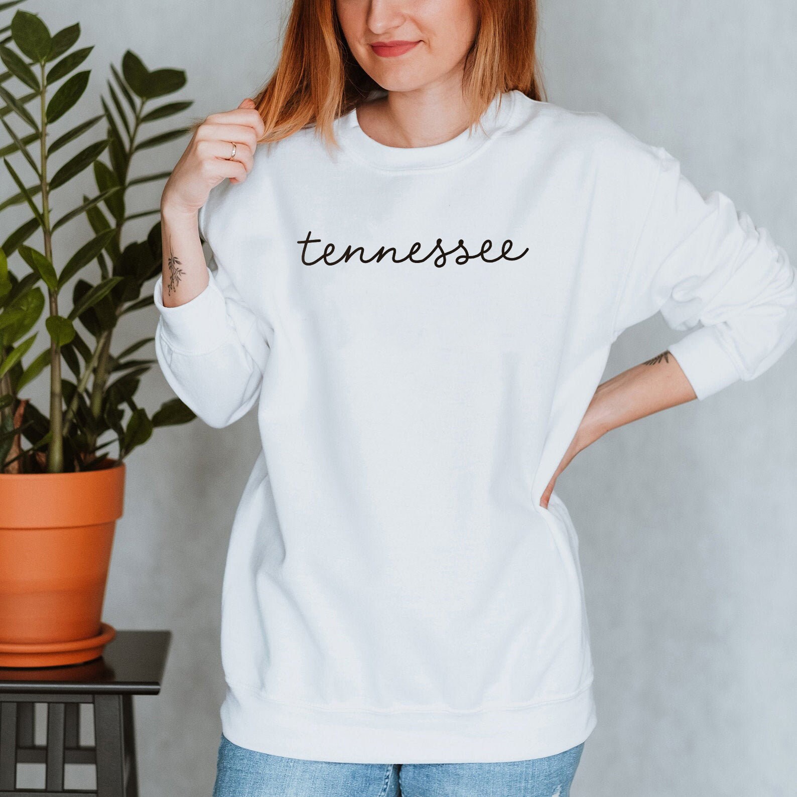 Tennessee Crewneck Sweatshirt TN Home State Shirt Vintage Inspired ...