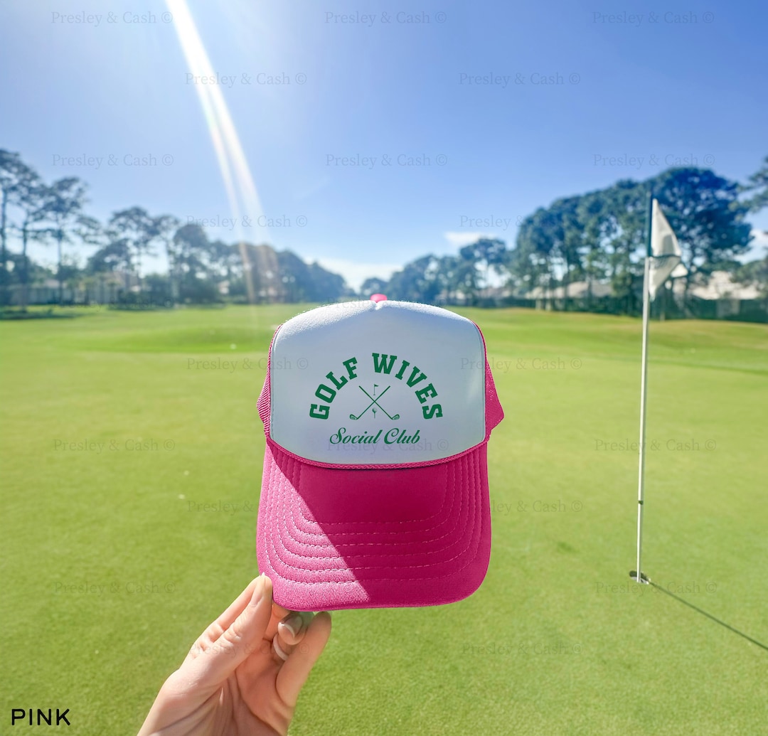 Golf Wives Social Club Hat Cute Trucker Hat Golf Wife Trucker Hat ...
