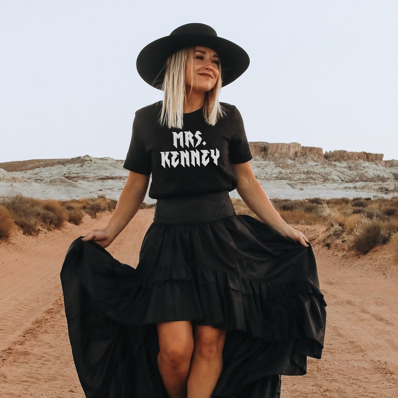 Custom Last Name Shirt Future Mrs. Tee Personalized Name Top - Etsy