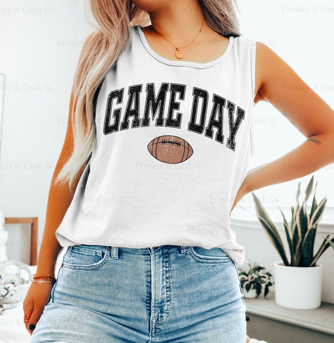 Game Day Tank Top Football Shirt Football Tank Top College Game Day ...