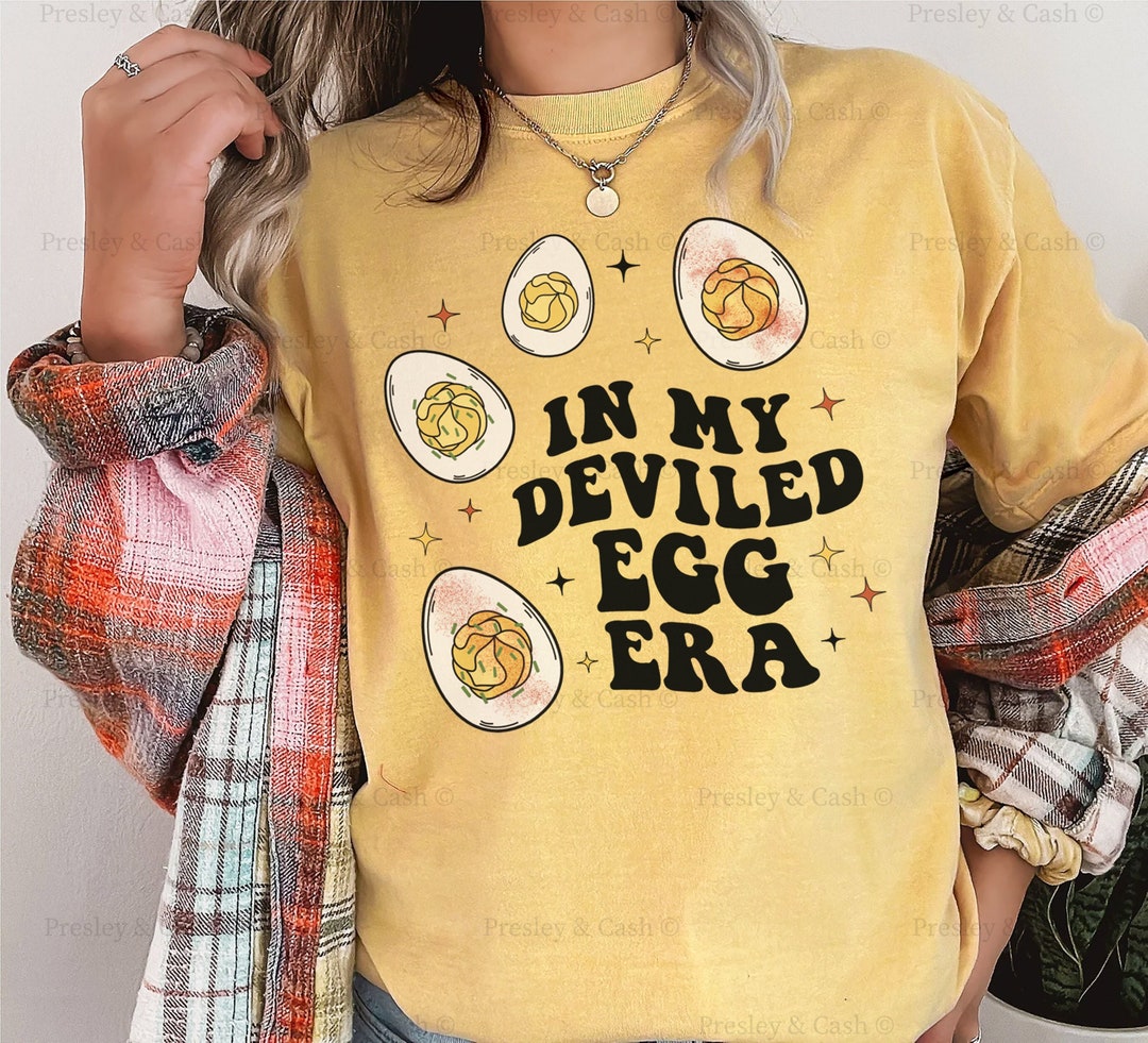 Deviled Egg Shirt in My Deviled Egg Era Shirt Funny Thanksgiving Shirt ...