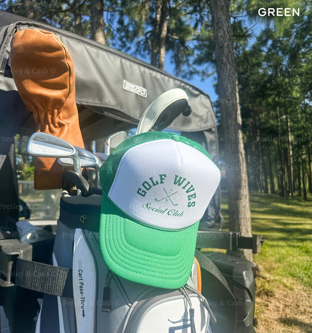 Golf Wives Social Club Hat Cute Trucker Hat Golf Wife Trucker Hat ...