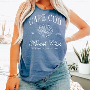Cape Cod Bachelorette Tank Top Last Toast on the Coast Shirts Coastal ...