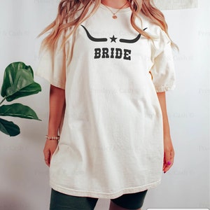 Bride's Last Rodeo Bachelorette Shirt Oversized Comfort Colors Top ...