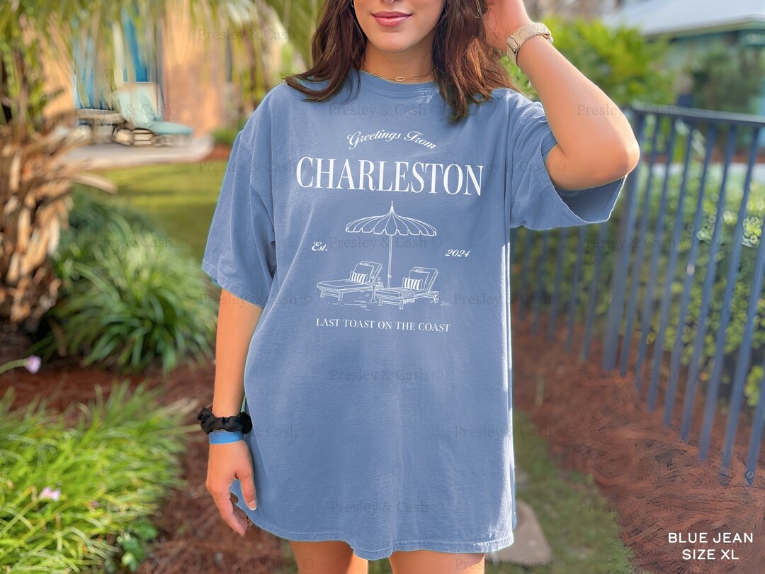 Greetings From Charleston Shirt Charleston Bachelorette Party Shirts ...