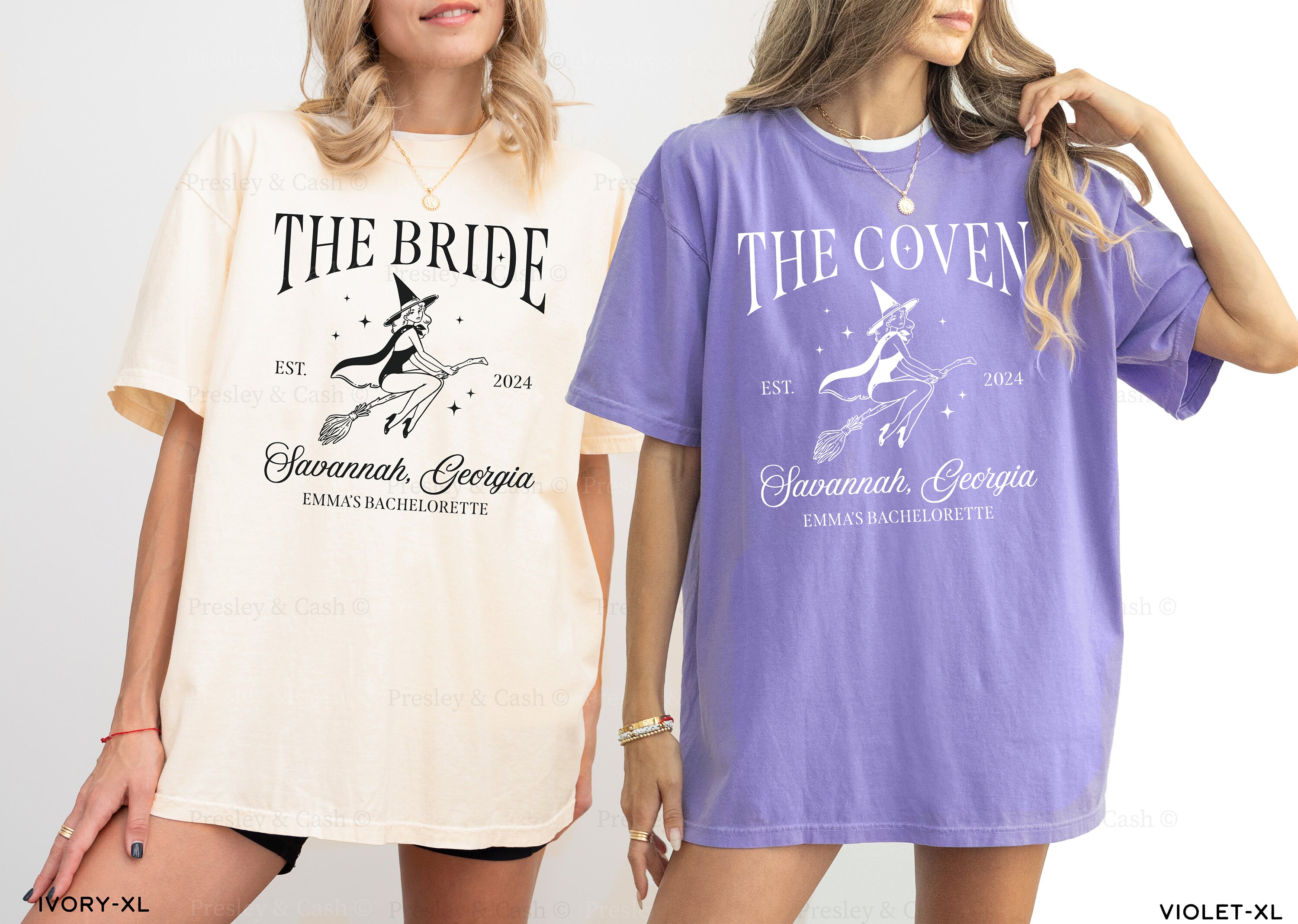 Witchy Bachelorette Shirt Bride's Coven Shirts Halloween Bachelorette ...