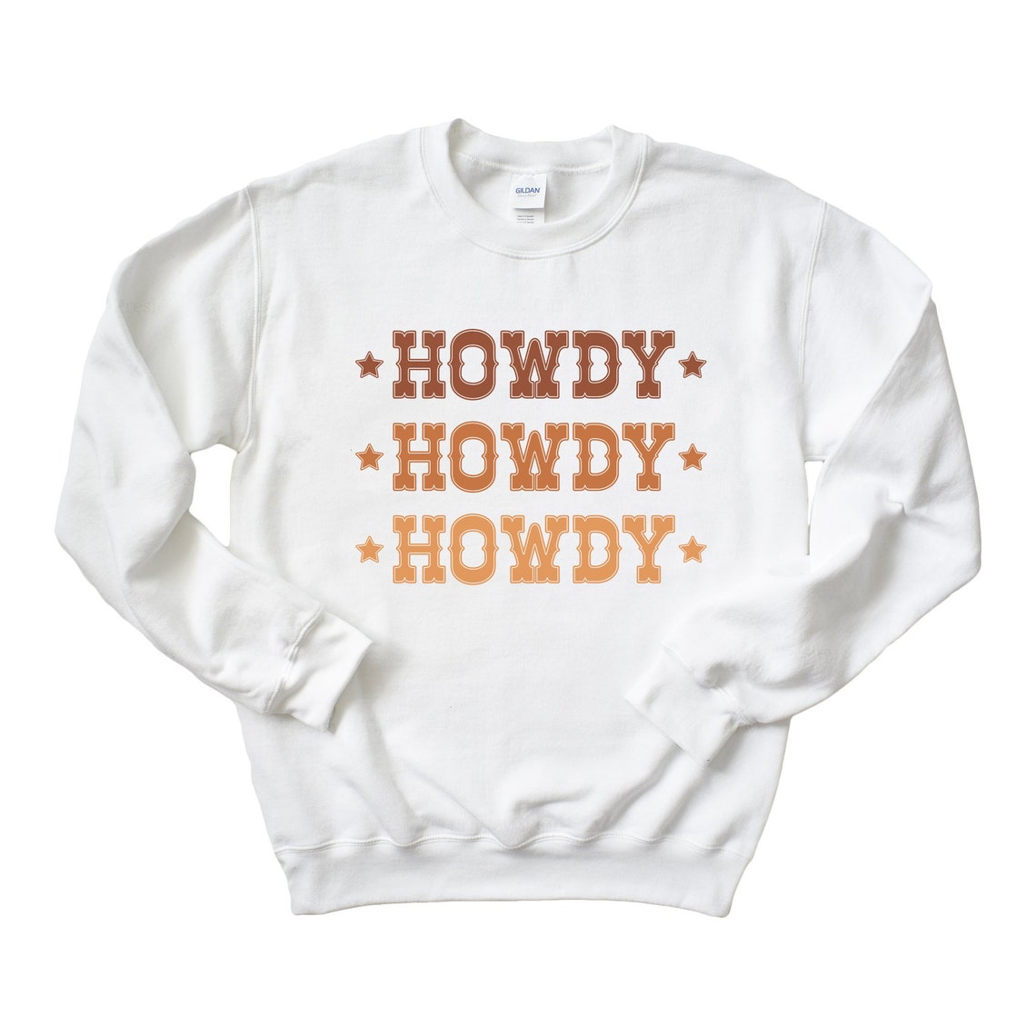 Howdy Sweatshirt Oversized Crewneck Southern Retro Font Shirt - Etsy