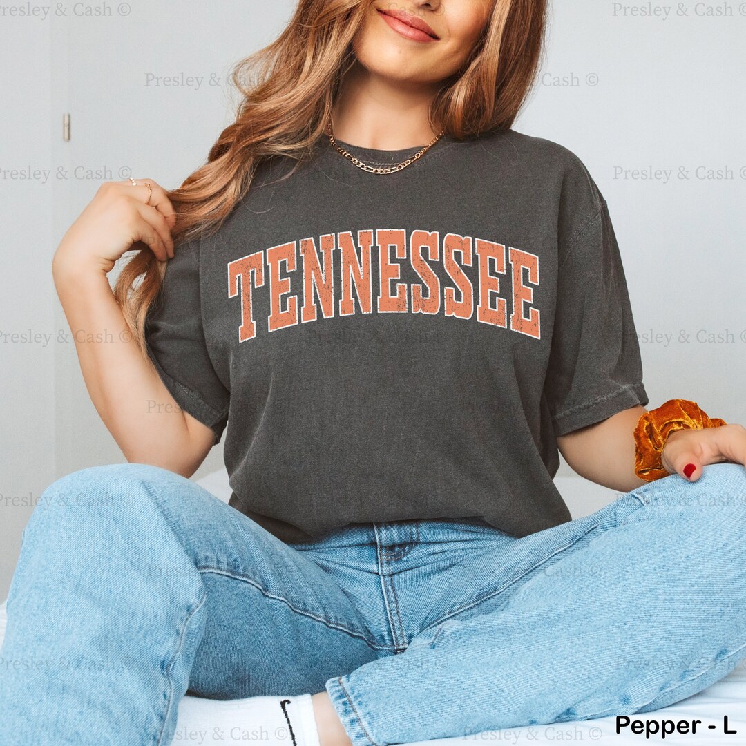 Vintage Style Tennessee Shirt Oversized Comfort Colors Tee Trendy ...