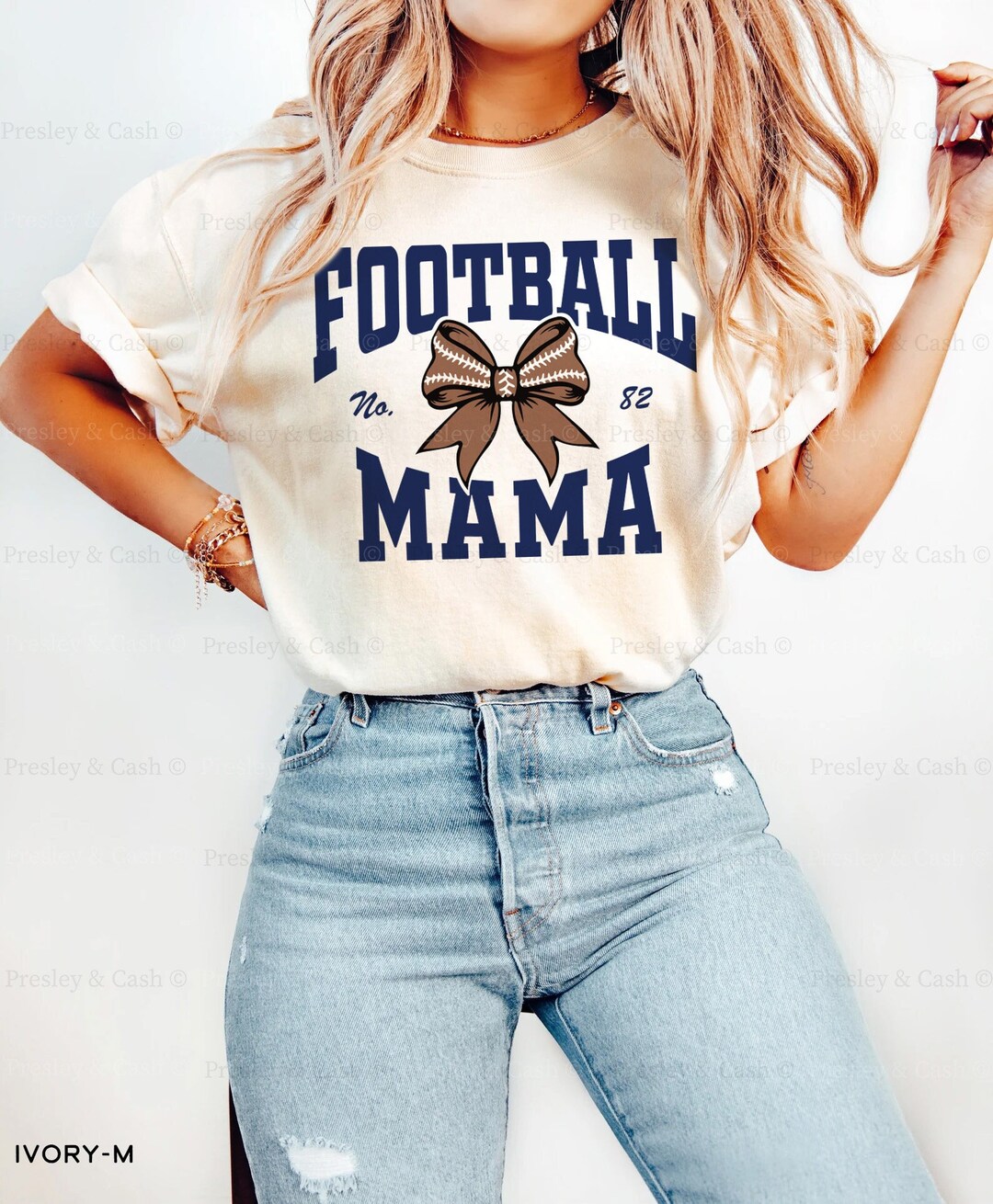 Football Mama Shirt Fall Football Shirts Custom Football Mom Shirt ...