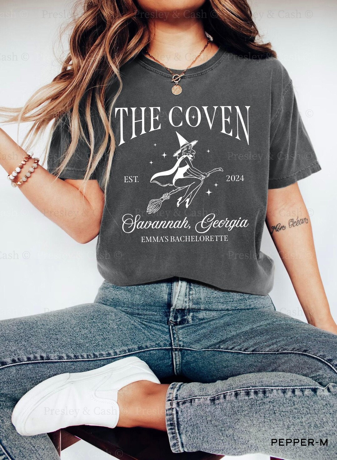Witch Bachelorette Shirt Bride's Coven Shirts Halloween Bachelorette ...