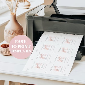 Pink Bow Baby in Bloom Baby Shower BUNDLE Template Baby Girl Floral ...