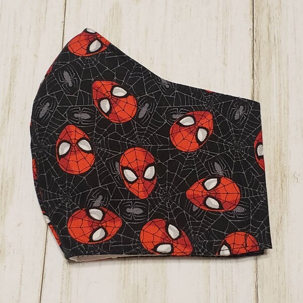 Spiderman Kids Face Mask - Etsy