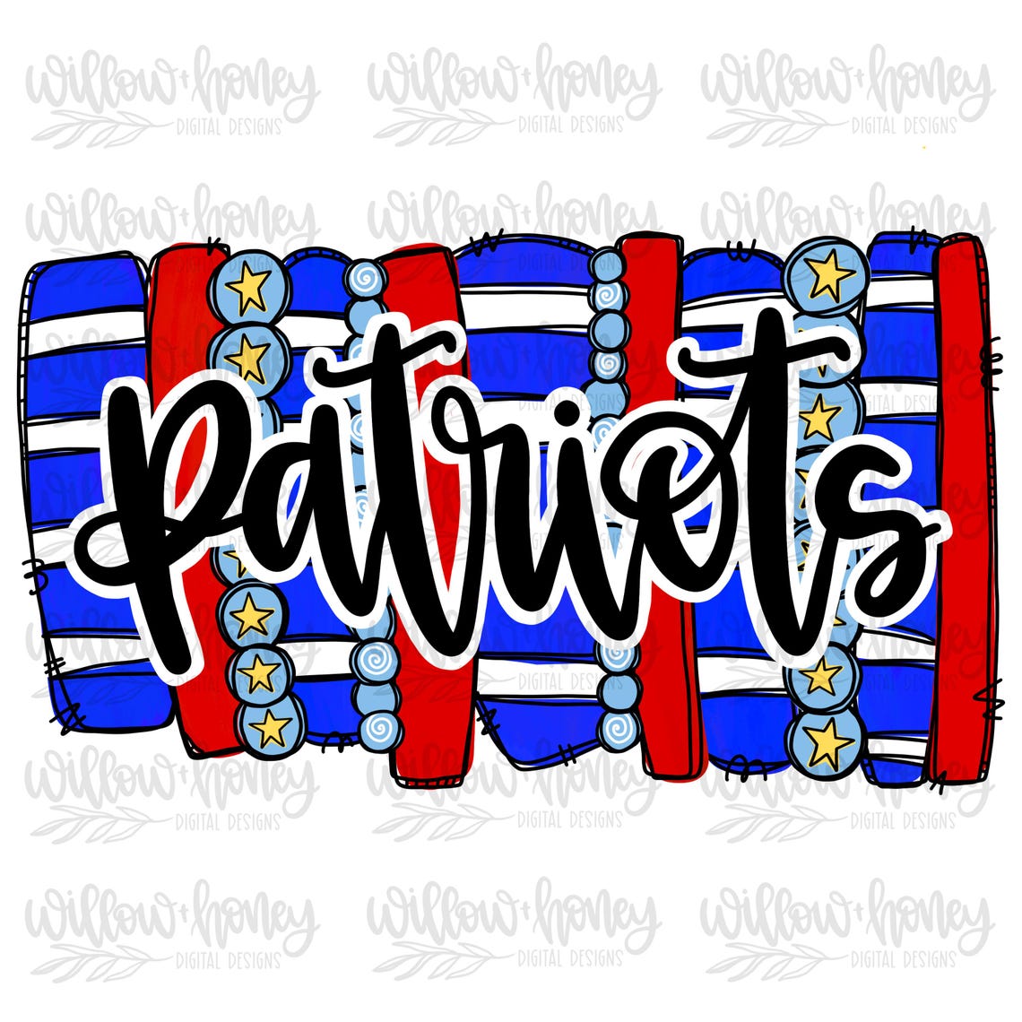Patriots Mascot PNG | School Spirit Digital Design for Sublimation ...