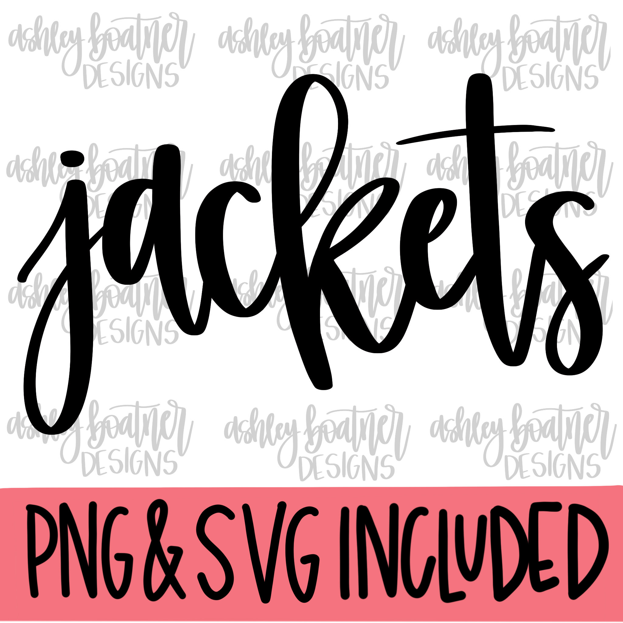 Jackets Mascot Hand Lettered Design | Football SVG | Mascot SVG ...