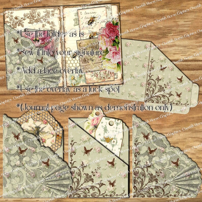 The Apiary BEE Add-on Kit - Instant Download Printable Digital Collage ...
