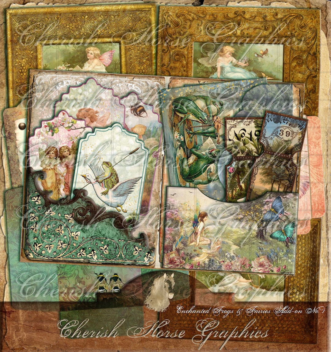 Enchanted Frogs & Fairies Add-on Kit - Instant Download Printable ...