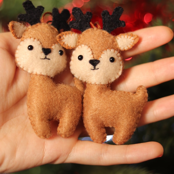 Felt Reindeer - Etsy