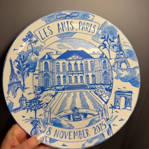 Hand Painted Custom Plate - Etsy