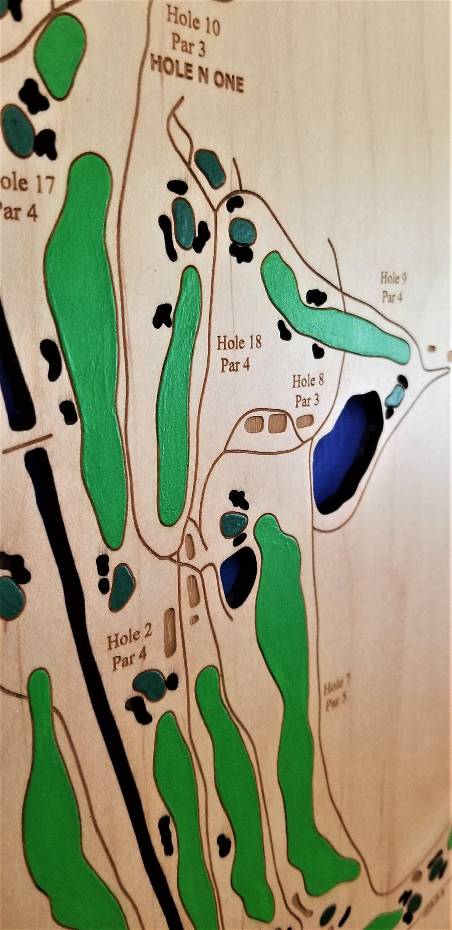 Custom Golf Course Art - Candlewood Country Club - Etsy UK