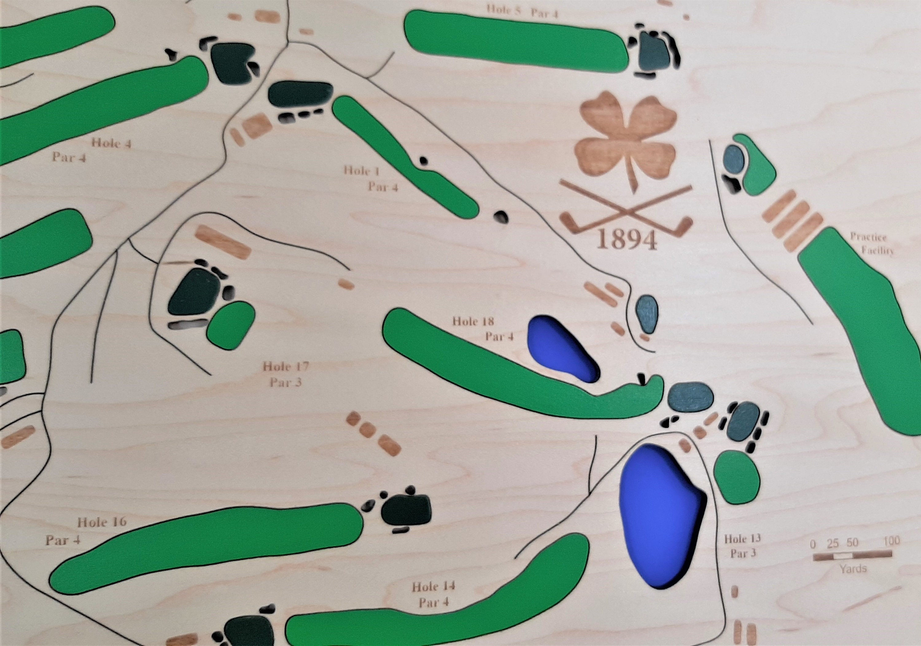 Custom Golf Course Art Morris County - Etsy