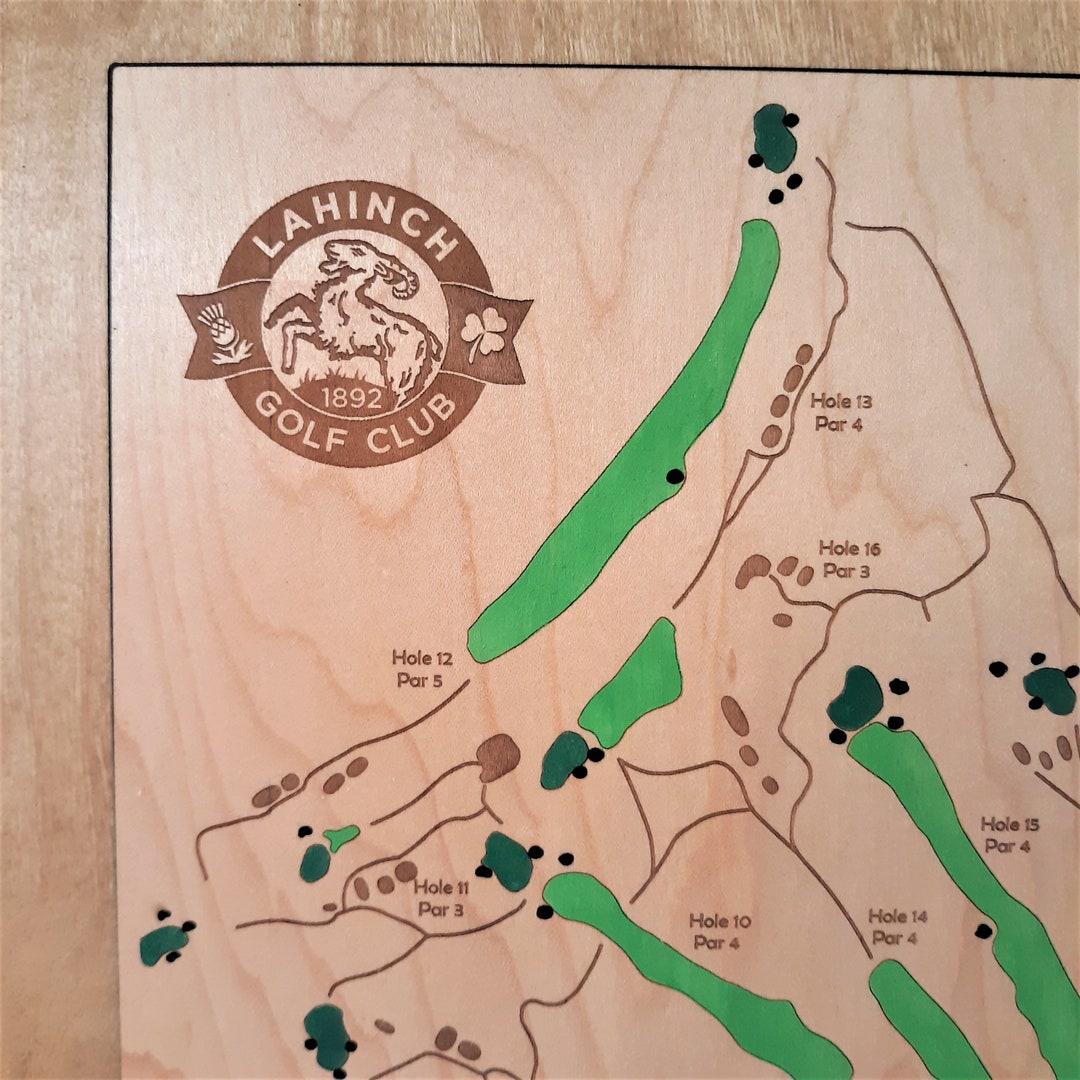Custom Golf Course Art - Lahinch - Etsy