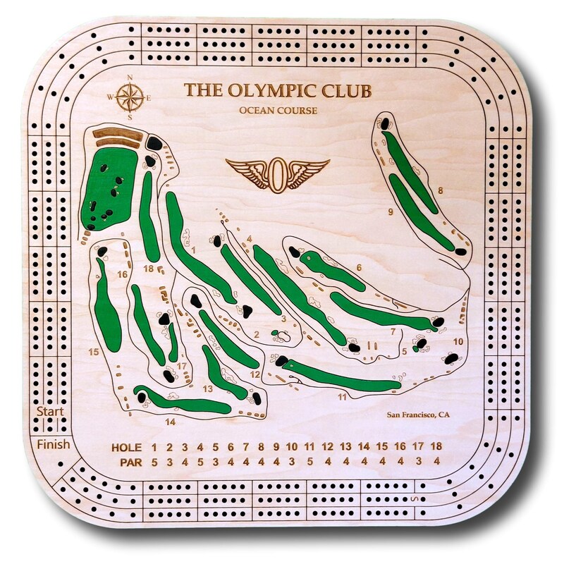 Cribbage Golf Board - Etsy