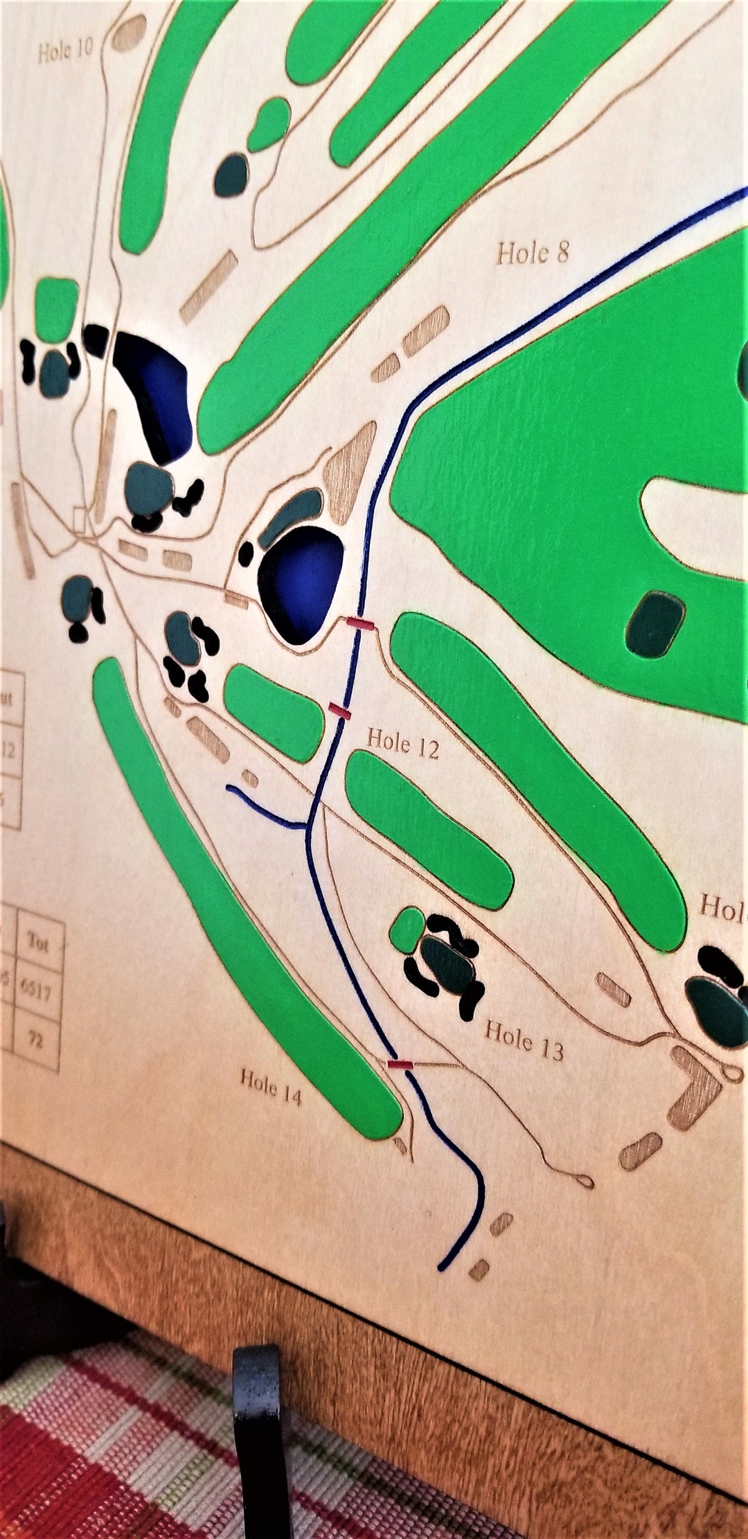 Custom Golf Course Art - Latrobe - Etsy