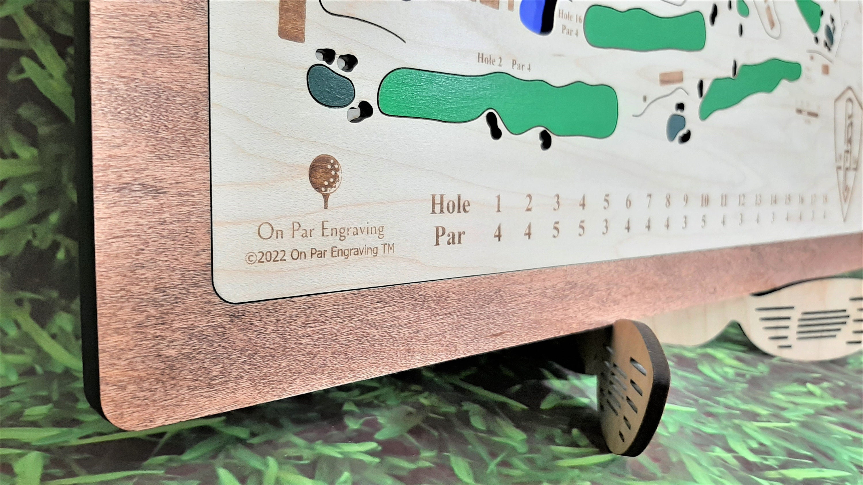 Custom Golf Course Art - Park Ridge - Etsy