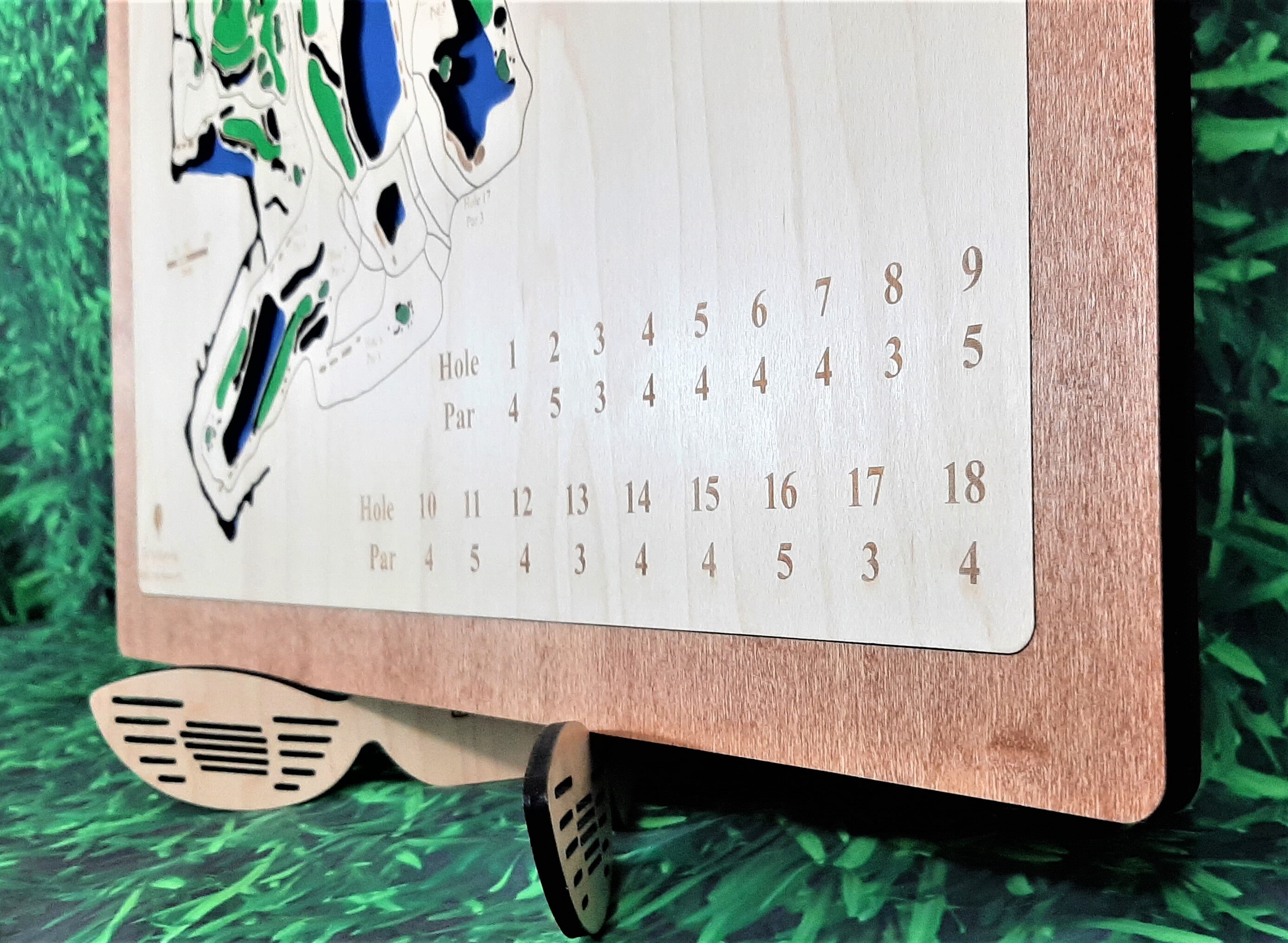 Custom Golf Course Art TPC Stadium Course - Etsy