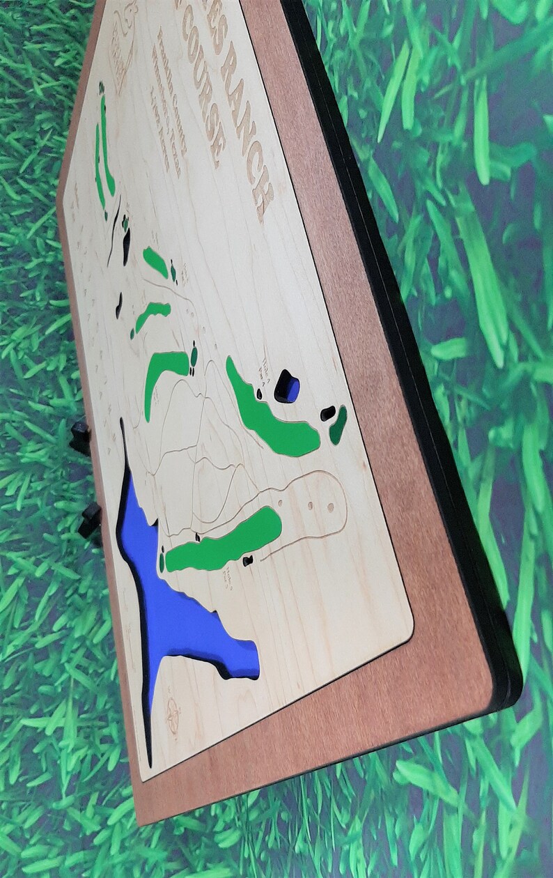 Custom Golf Course Art Purley Gates | Etsy