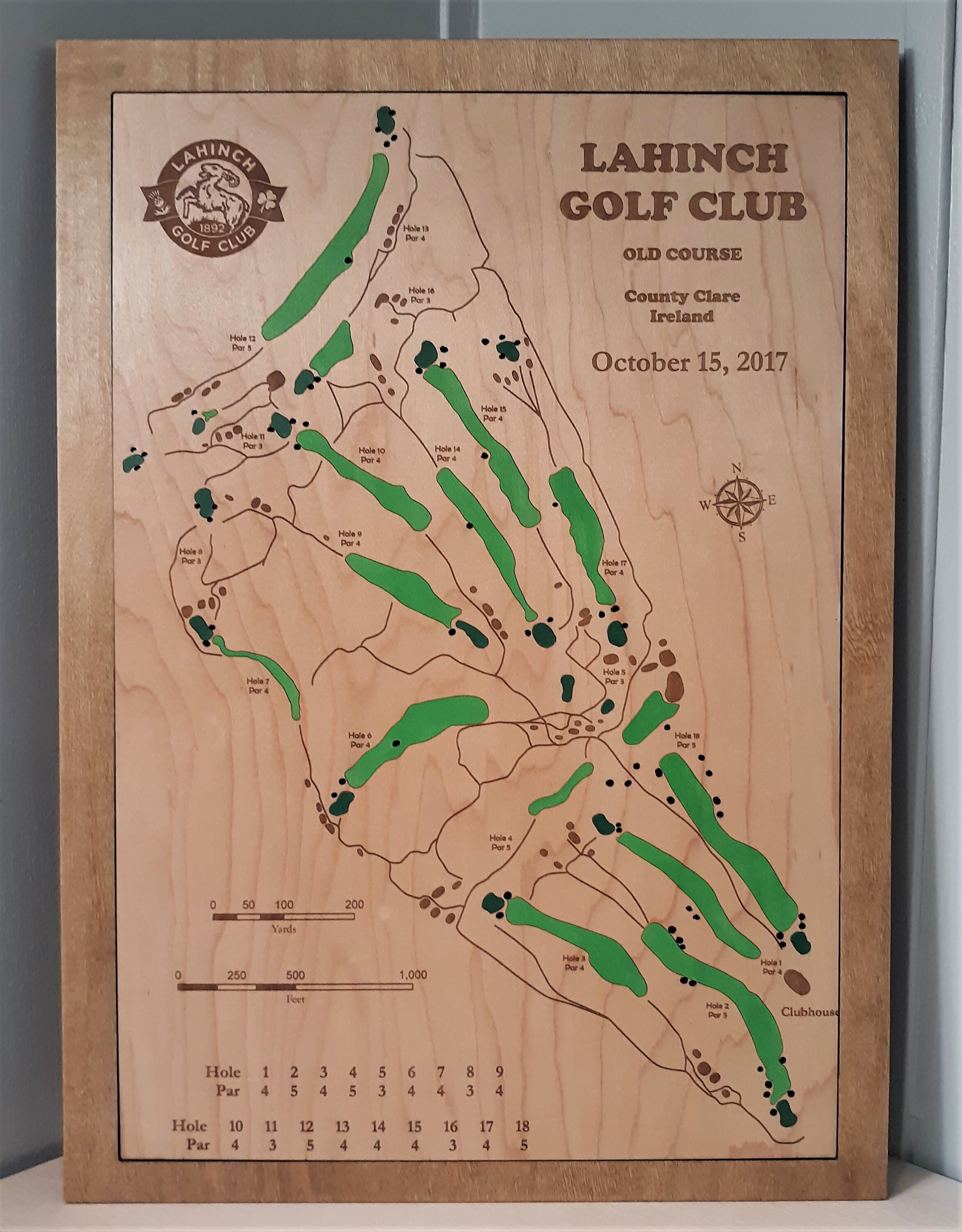 Custom Golf Course Art - Lahinch - Etsy