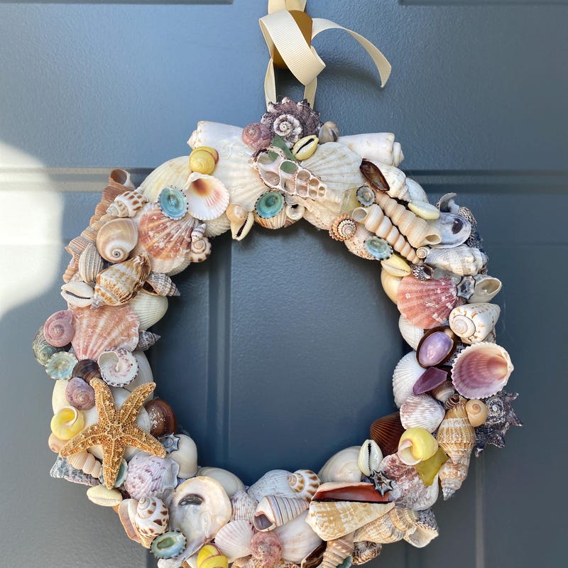 Seashell Wreath - Etsy