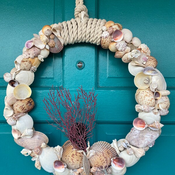 Sea Shell Wreath - Etsy