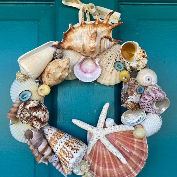 Sea Shell Wreath - Etsy