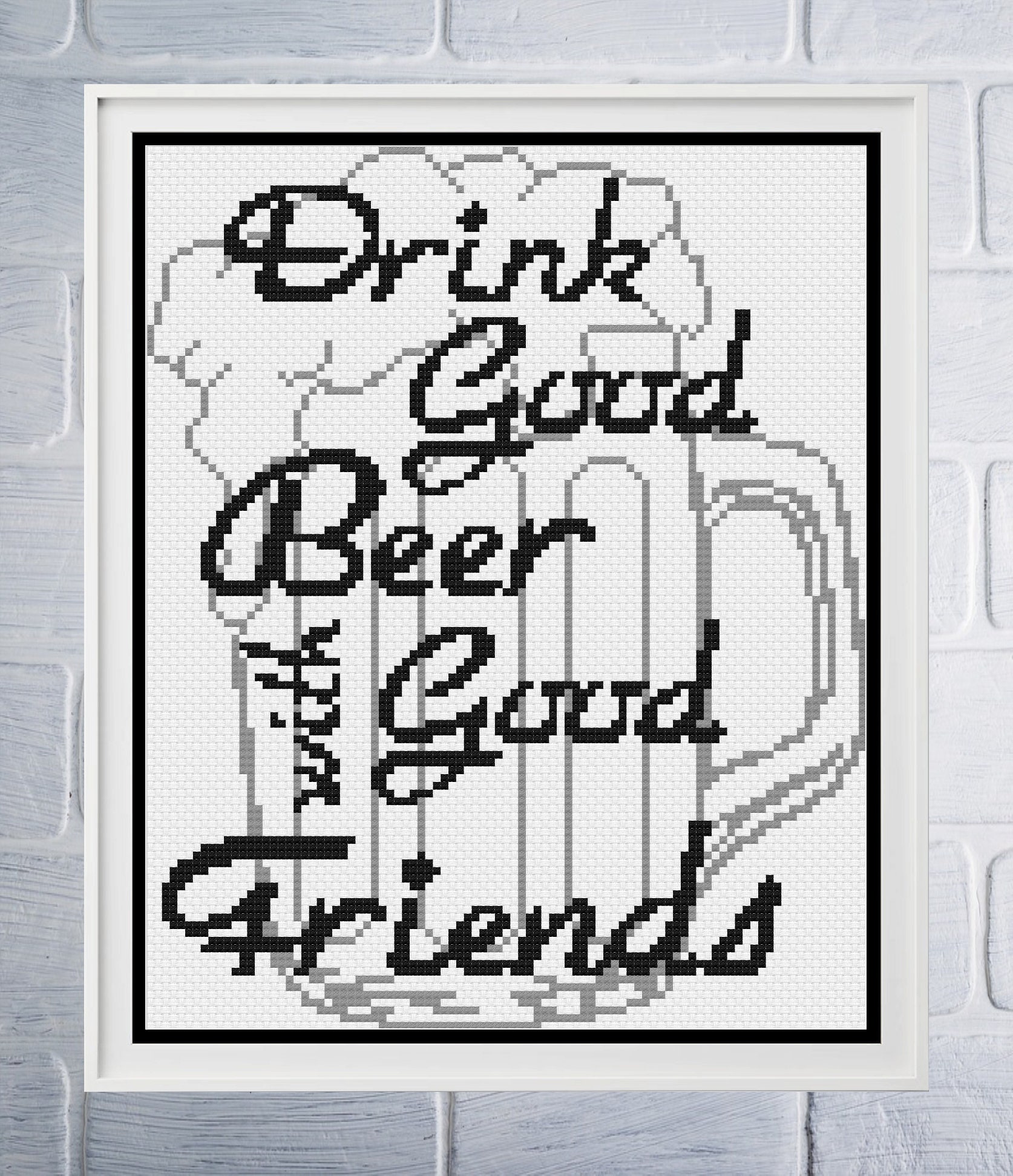 Beer Cross Stitch, Beer Cross Stitch Pattern, Beer Decor, Cross Stitch ...