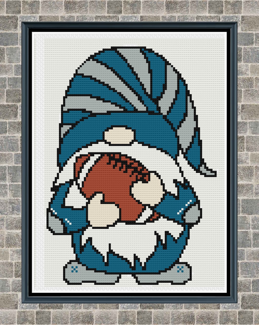 Football Cross Stitch, Sports Cross Stitch, Gnome Cross Stitch ...