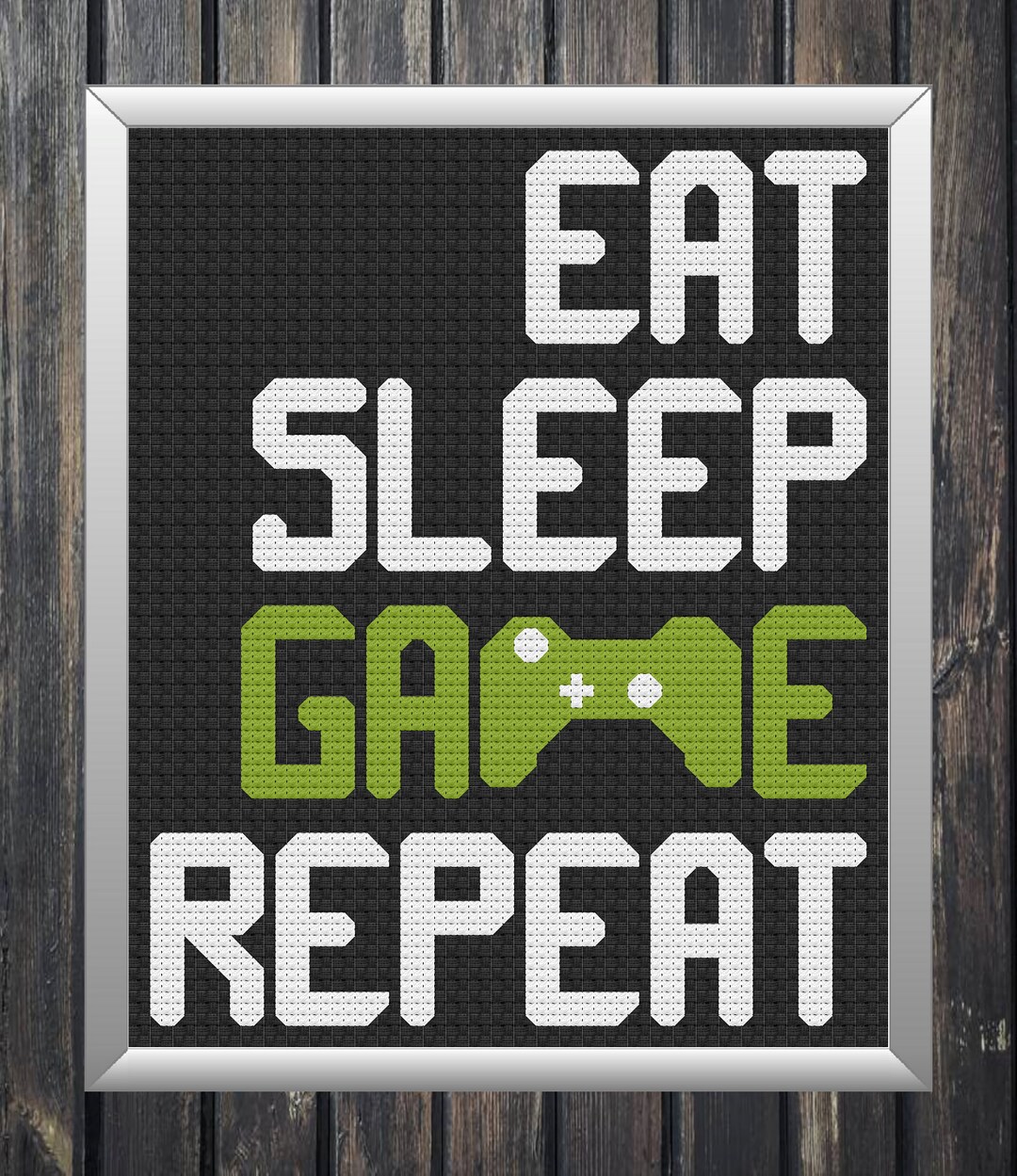Gamer Cross Stitch, Gamer Cross Stitch, Gamer, Gamer, Cross Stitch ...