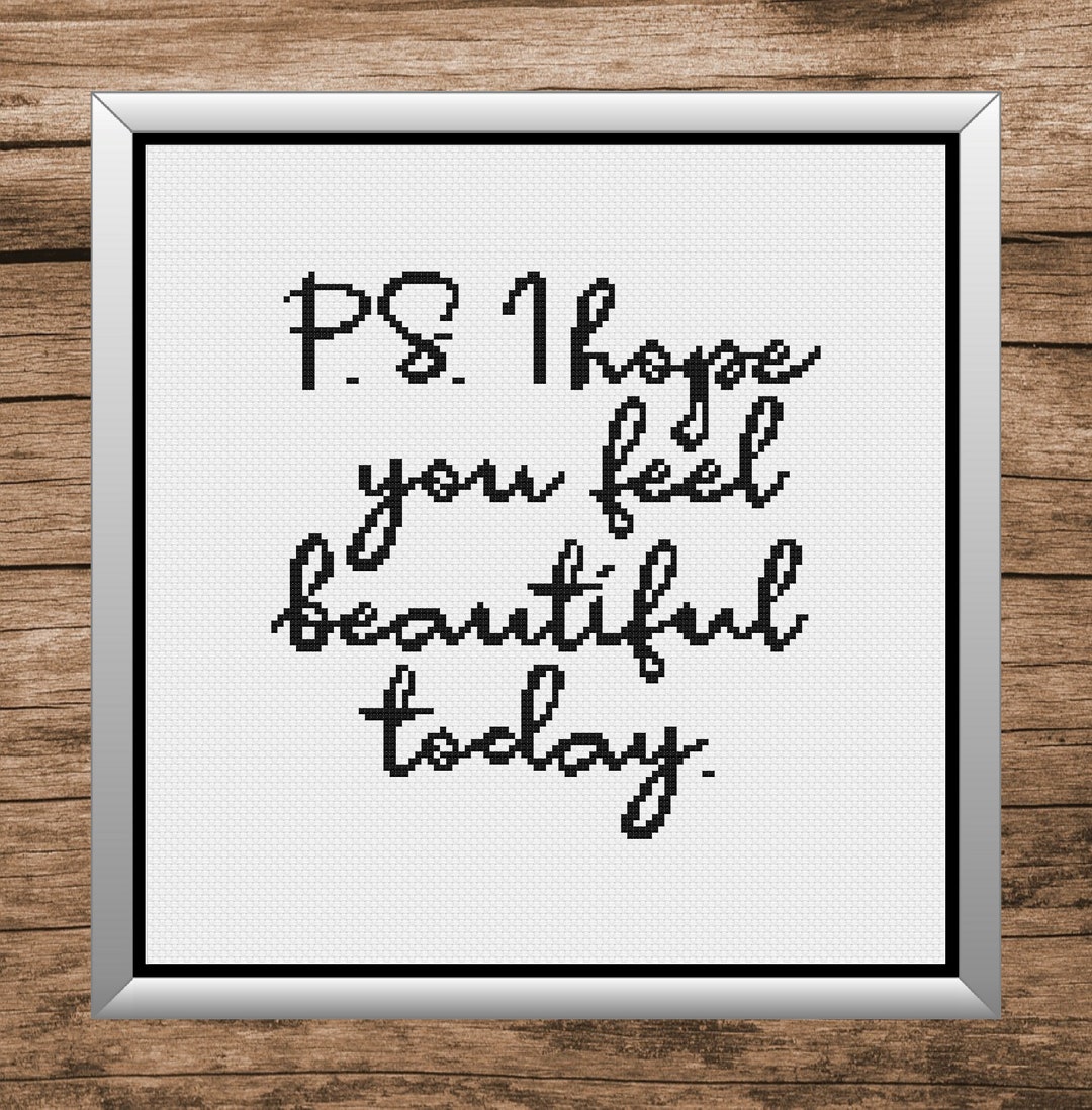 Inspirational Cross Stitch, Cross Stitch, Counted Cross Stitch, Cross ...