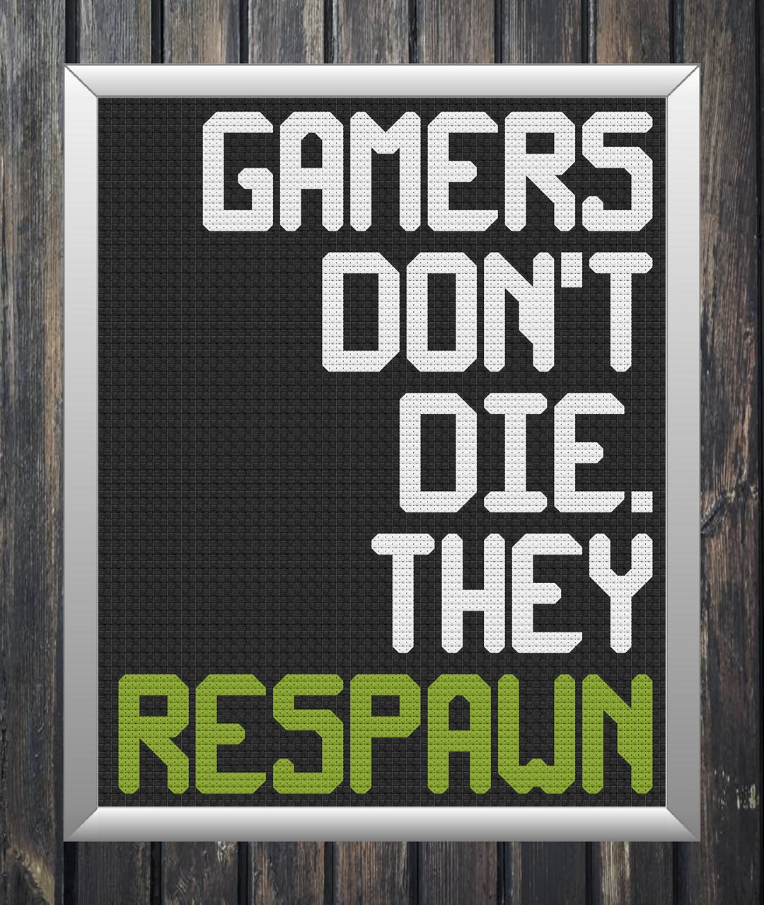 Gamer Cross Stitch, Gamer Cross Stitch, Gamer, Gamer, Cross Stitch ...