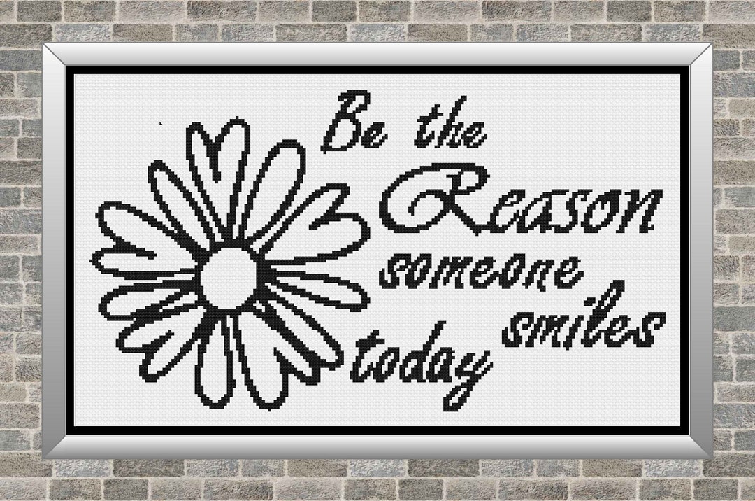 Daisy Cross Stitch, Daisy Cross Stitch Pattern, Daisy Home Decor ...