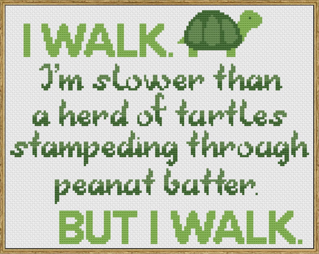 Gym Cross Stitch Pattern, Walking Cross Stitch Pattern, Cross Stitch ...