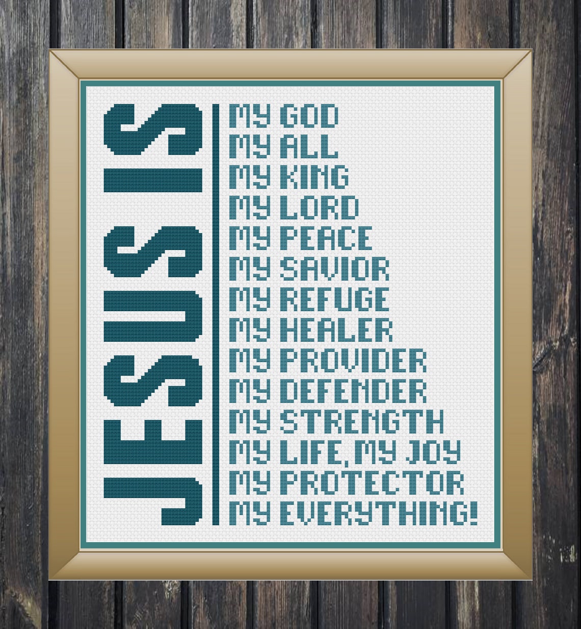 Religious Cross Stitch, Religious Cross Stitch Patterns, Cross Stitch ...