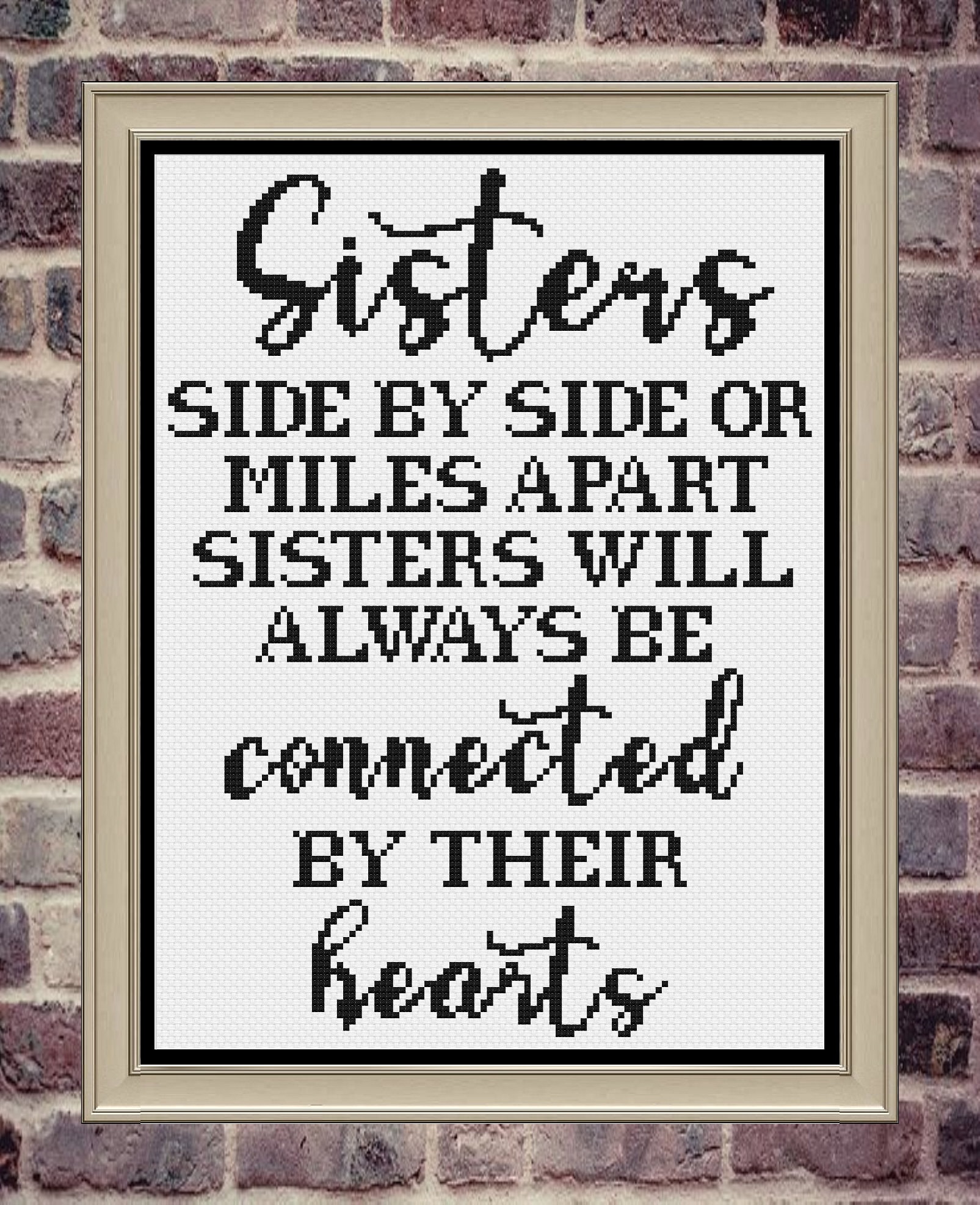 Sister Cross Stitch, Sister Cross Stitch Patterns, Cross Stitch, Cross ...
